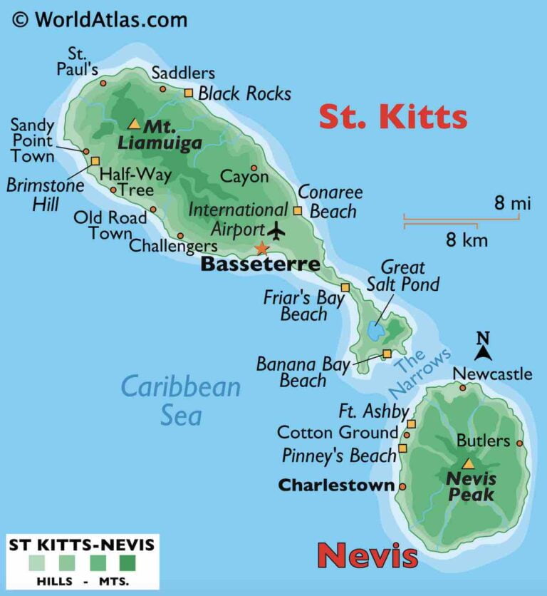 Our Top 5 Best Places to Visit in Saint Kitts and Nevis: - Travelho