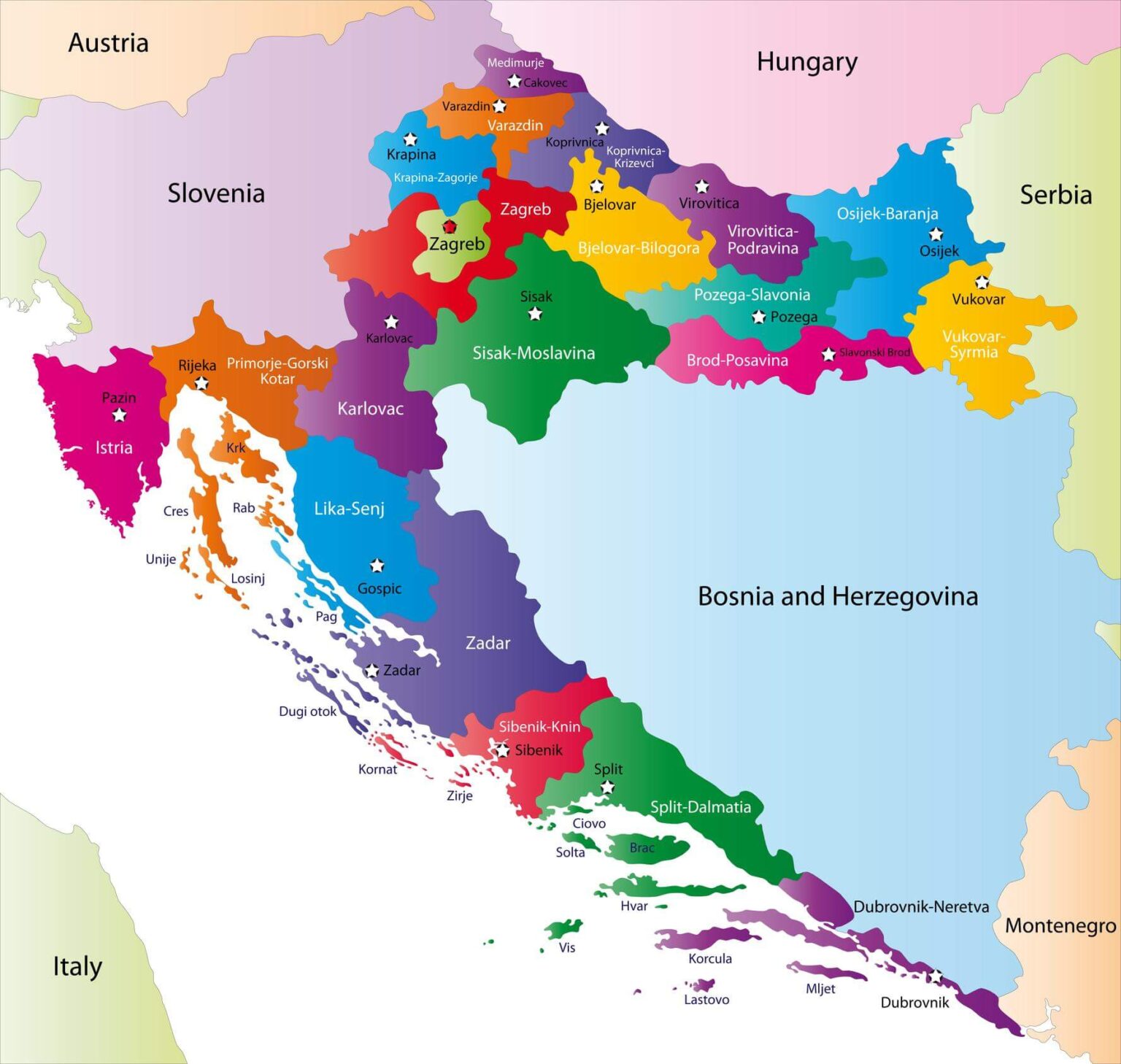 The 5 Best Places To Visit In Croatia: - Travelho