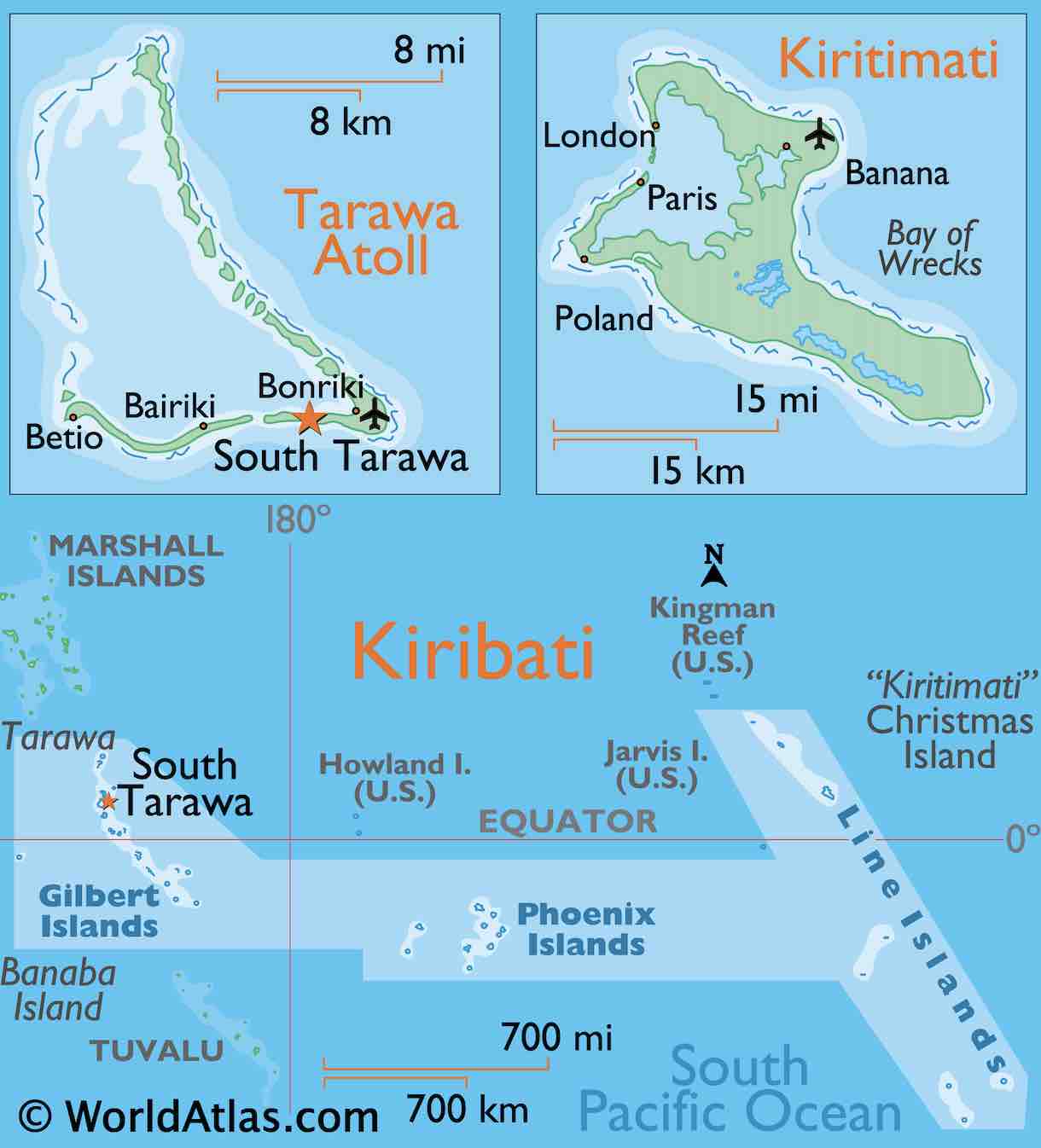 Our Top 5 Best Places to Visit in Kiribati: - Travelho